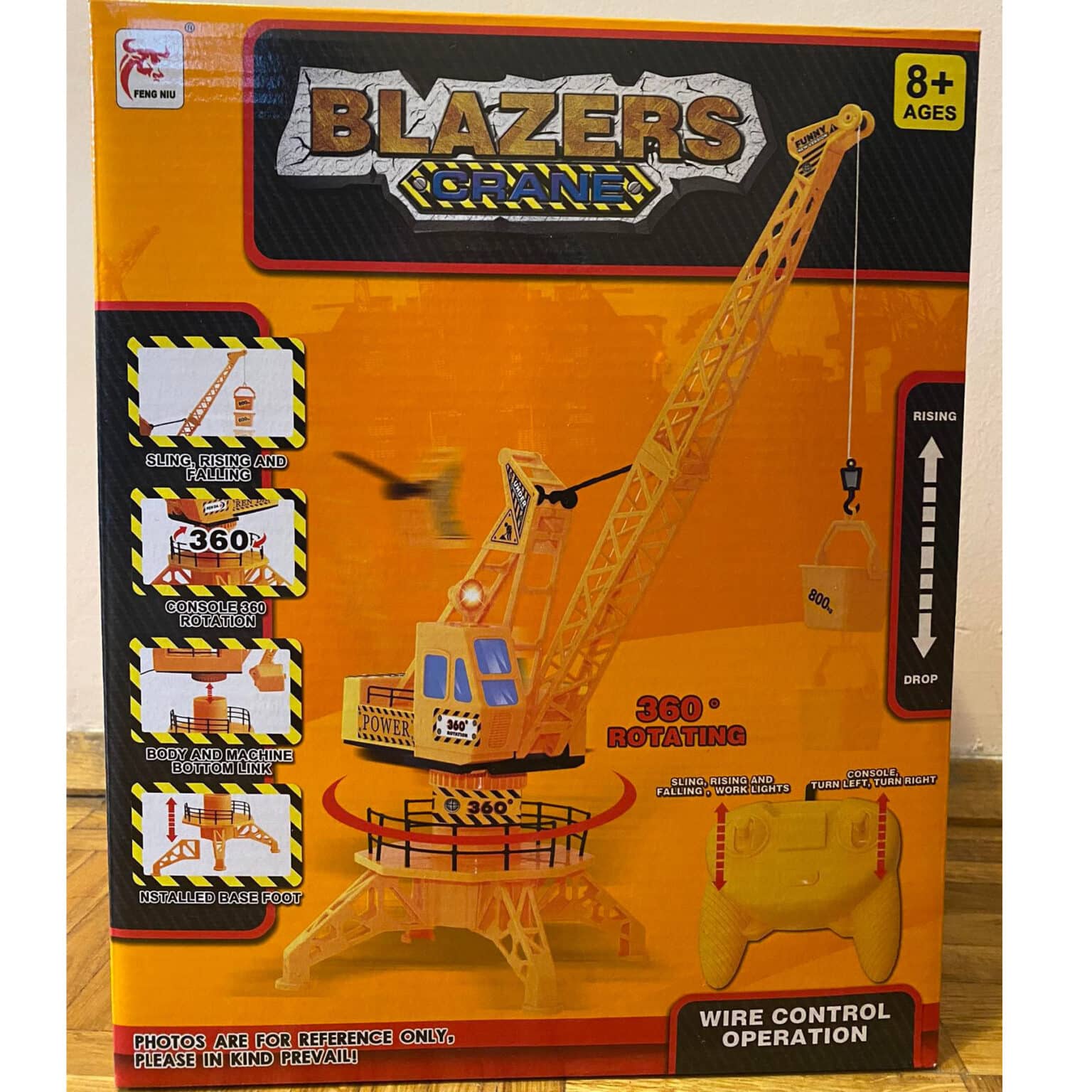 Kran dizalica sa svetlom na daljinski | Babypro