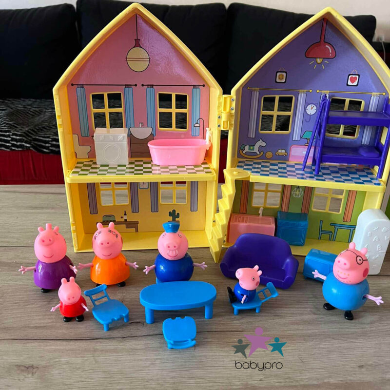 Pepa prase kuća sa nameštajem | Babypro